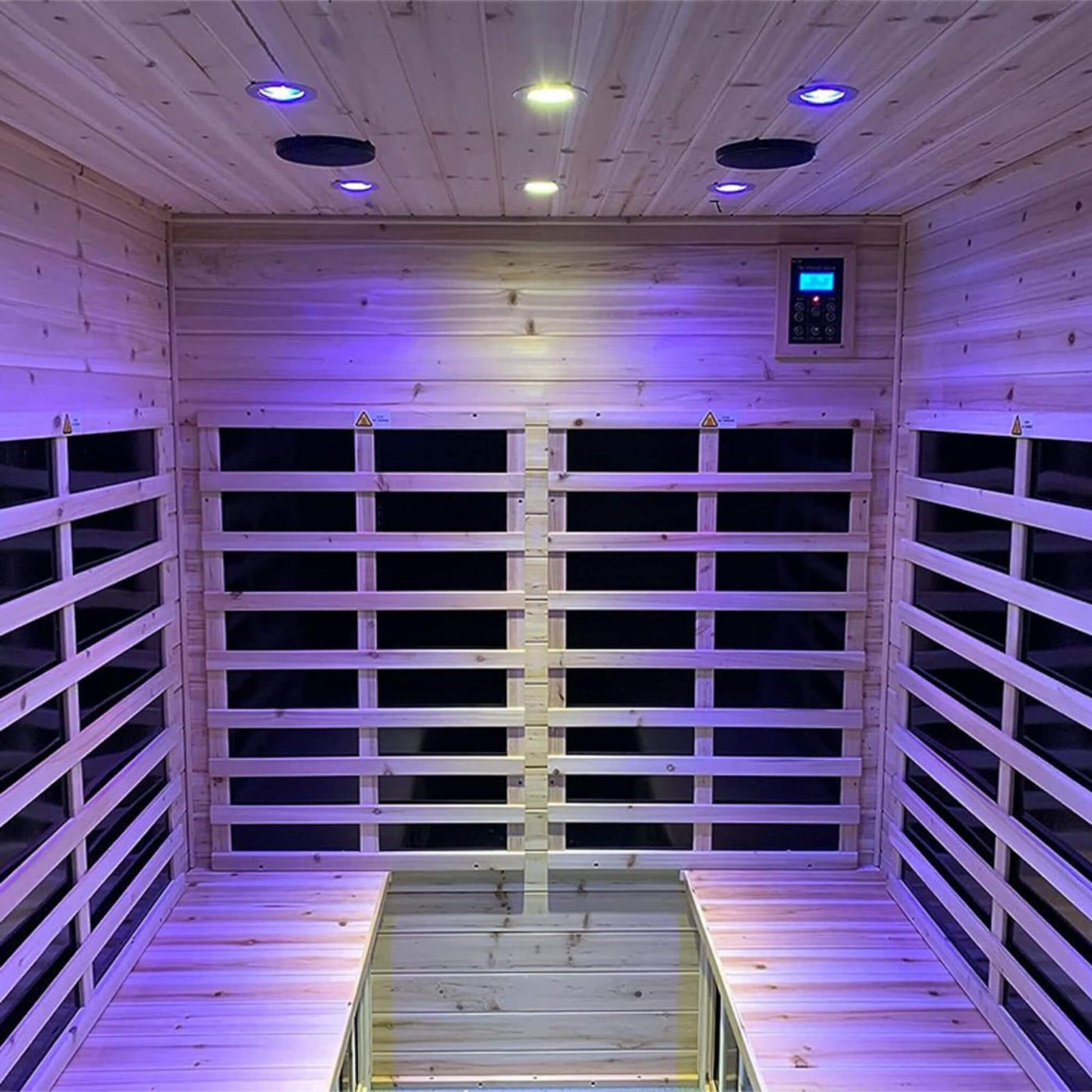 4-Person Outdoor Infrared Hemlock Sauna — TNC Stores, LLC dba US Game ...