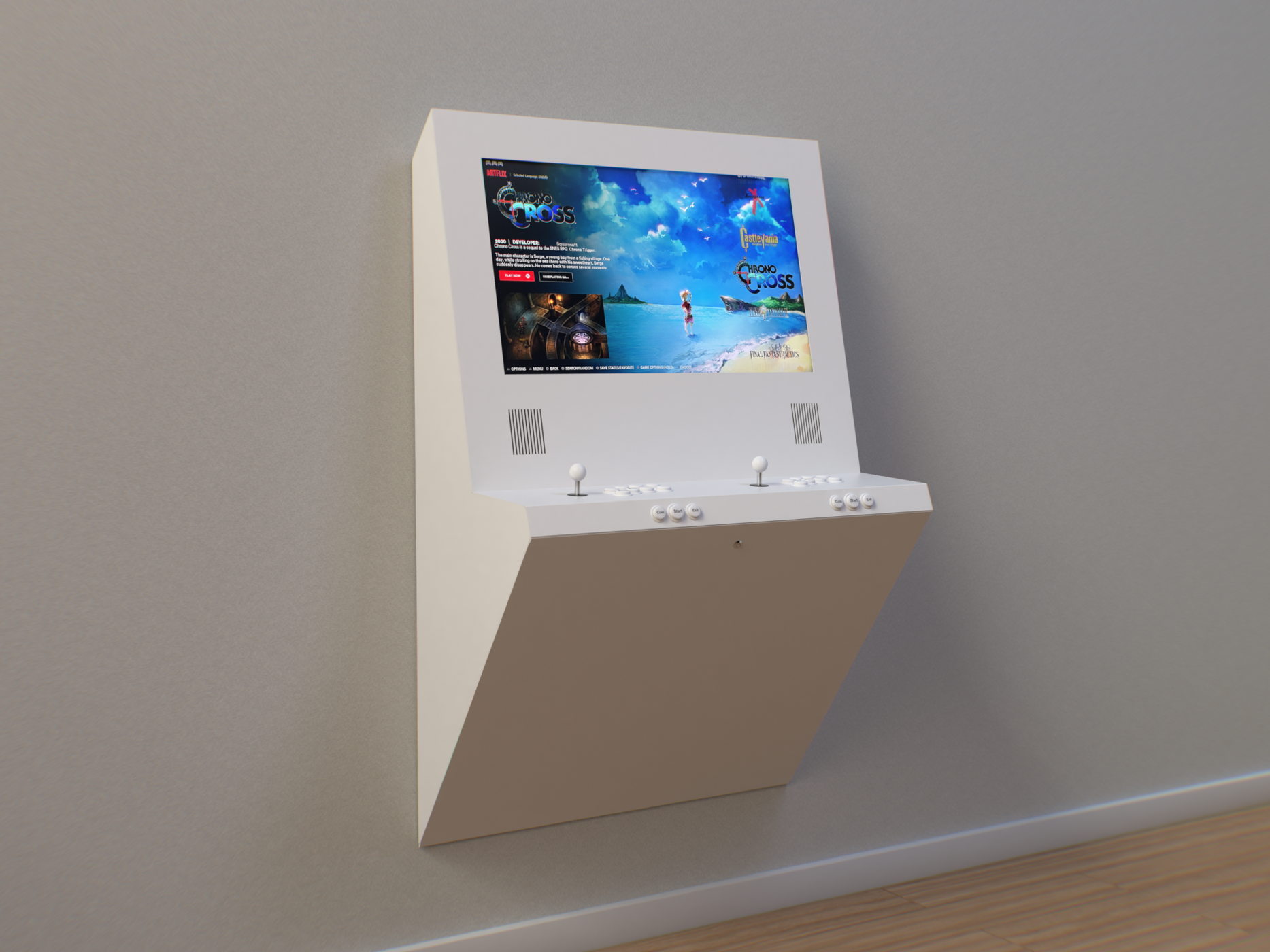 Classic Wall-Mounted Arcade - 2500+ Games — TNC Stores, LLC dba US Game ...